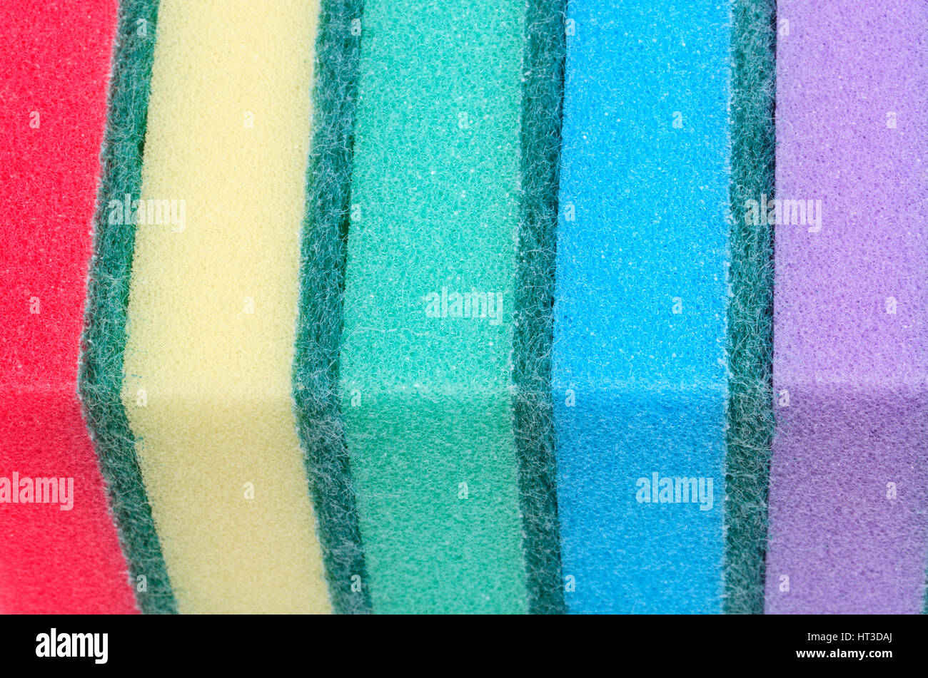 many foam rubber sponge Stock Photo - Alamy