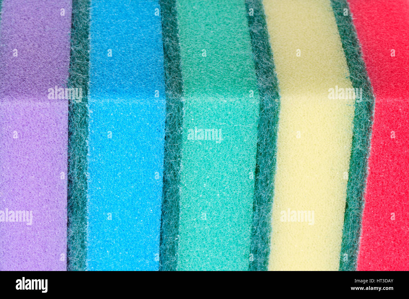 many foam rubber sponge Stock Photo - Alamy