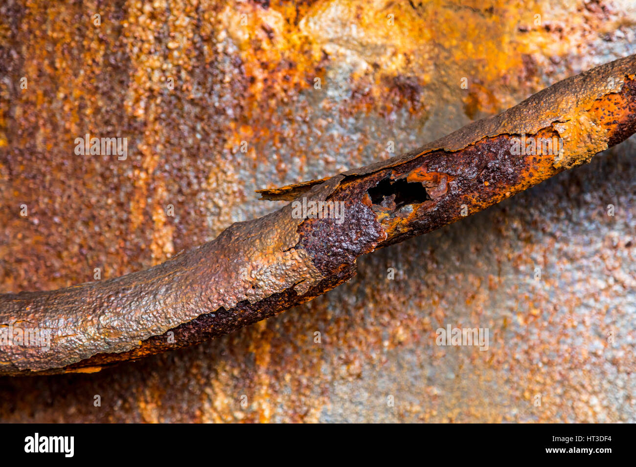 Rusty metal surface, structures Stock Photo - Alamy