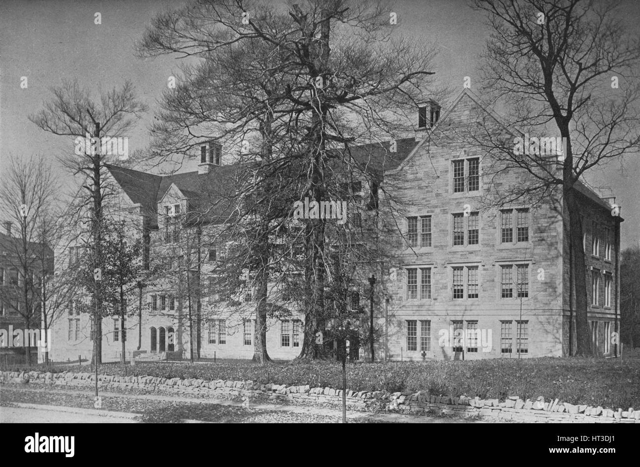 Indiana university building Black and White Stock Photos & Images - Alamy
