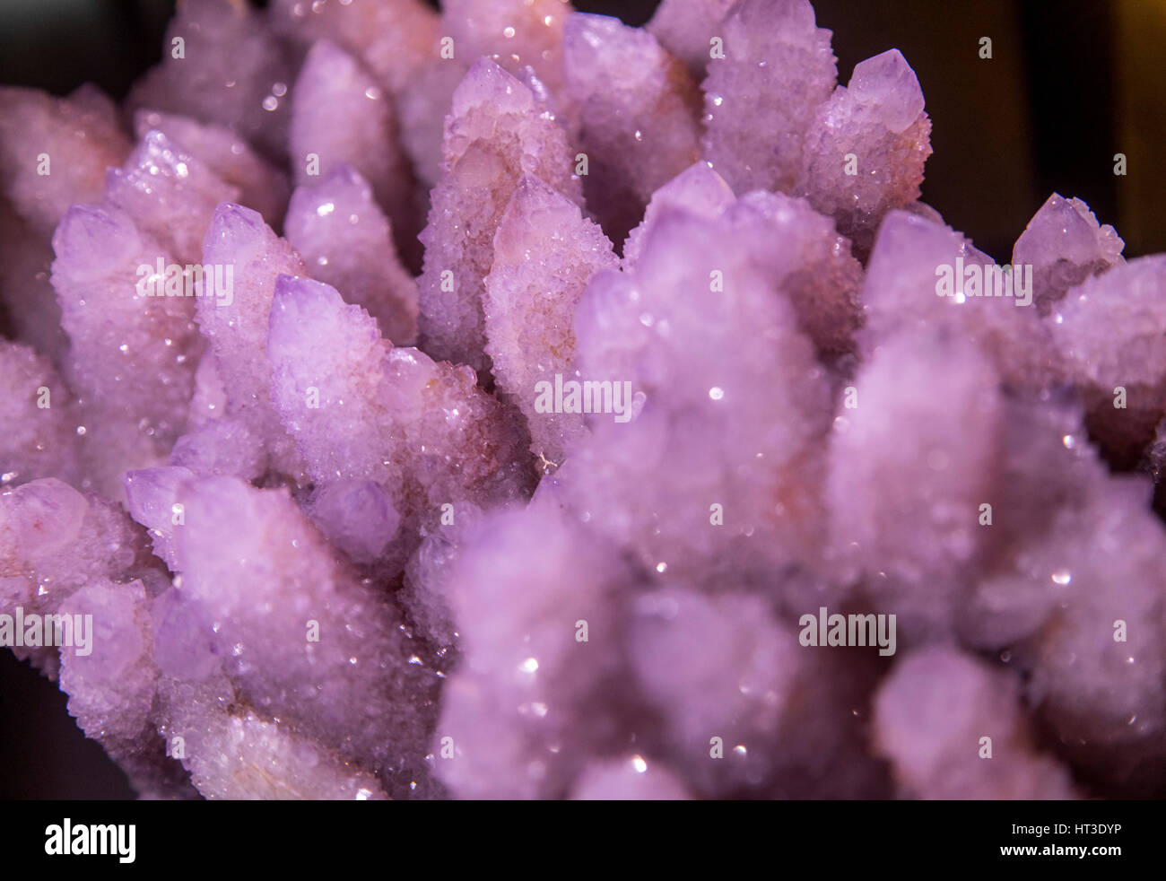 Surface, structures, minerals, amethyst, iron Stock Photo - Alamy