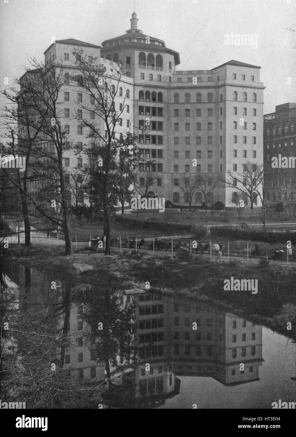 View from country park Black and White Stock Photos & Images - Alamy