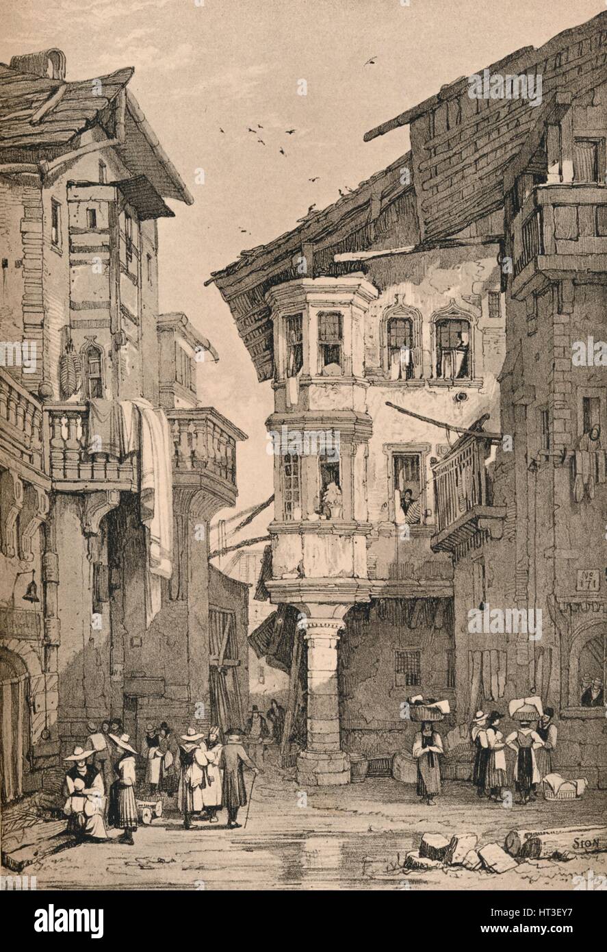 'Sion', c1830 (1915). Artist: Samuel Prout Stock Photo - Alamy