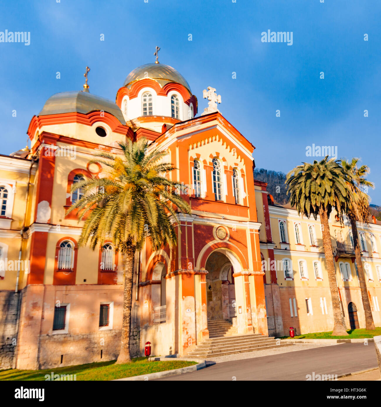 New Athos monastery of St. Simon the Canaanite monastery in the ...