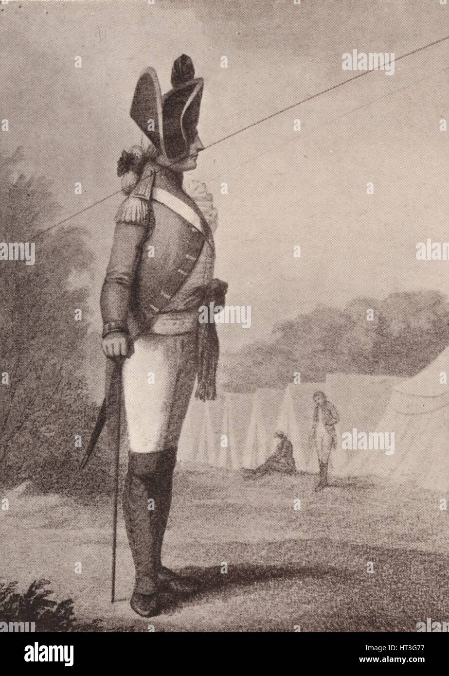 'A Sergeant of Infantry (1791)', 1791 (1909). Artist: Francois David ...