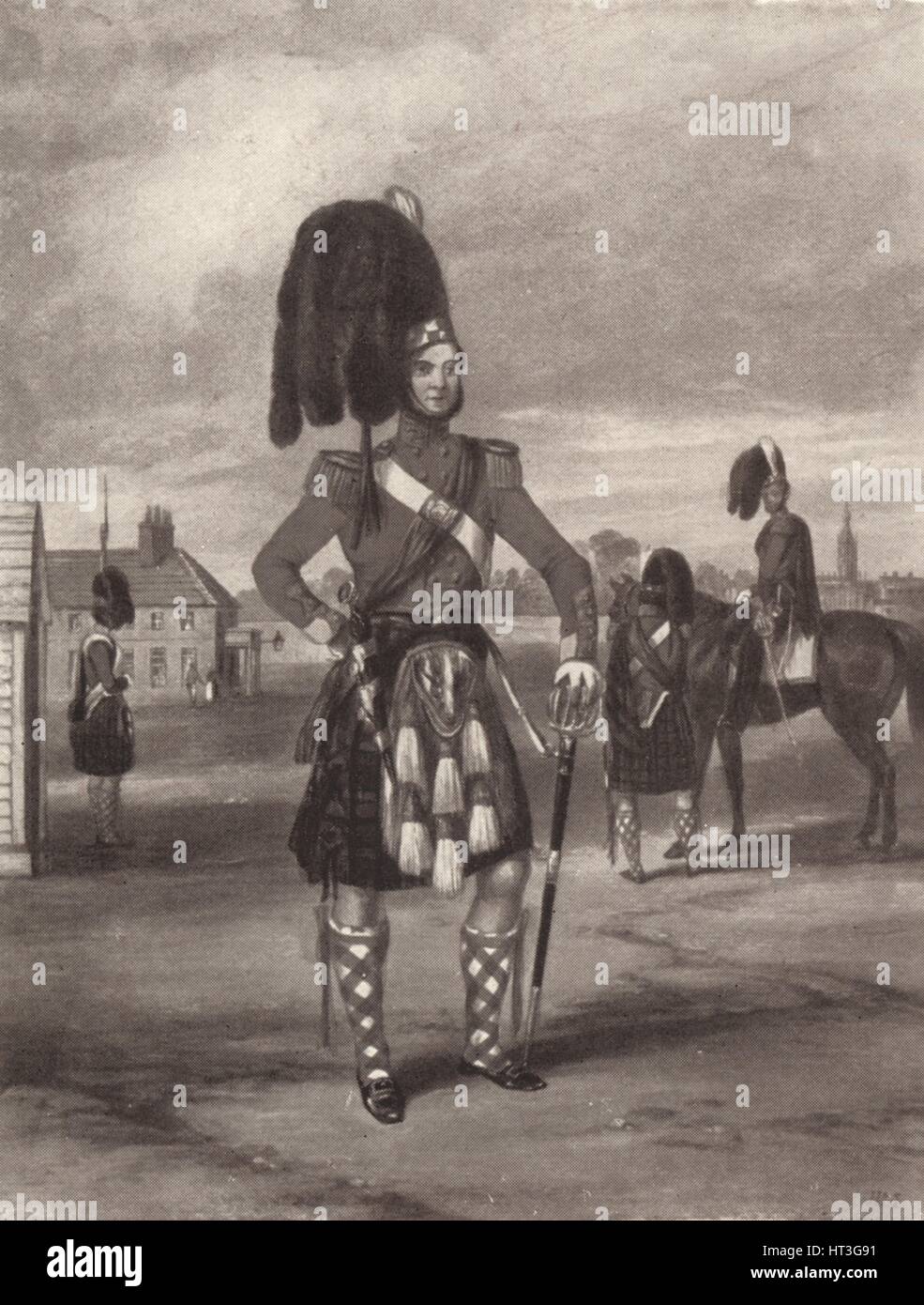 'The 93rd (Sutherland) Highlanders (Review Order)', c1820-1870, (1909 ...