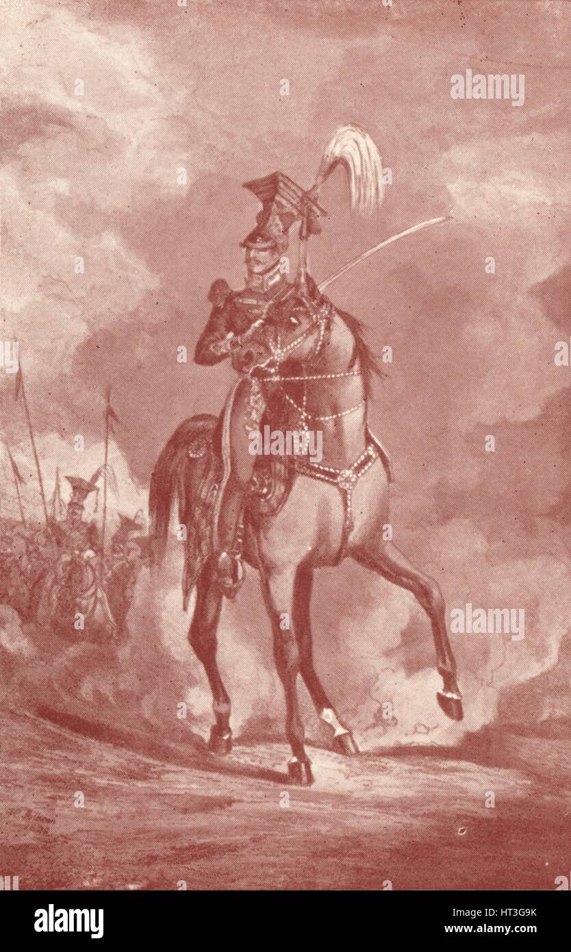 'Officer, 9th Lancers', c1825 (1909). Artist: Henry Thomas Alken Stock ...