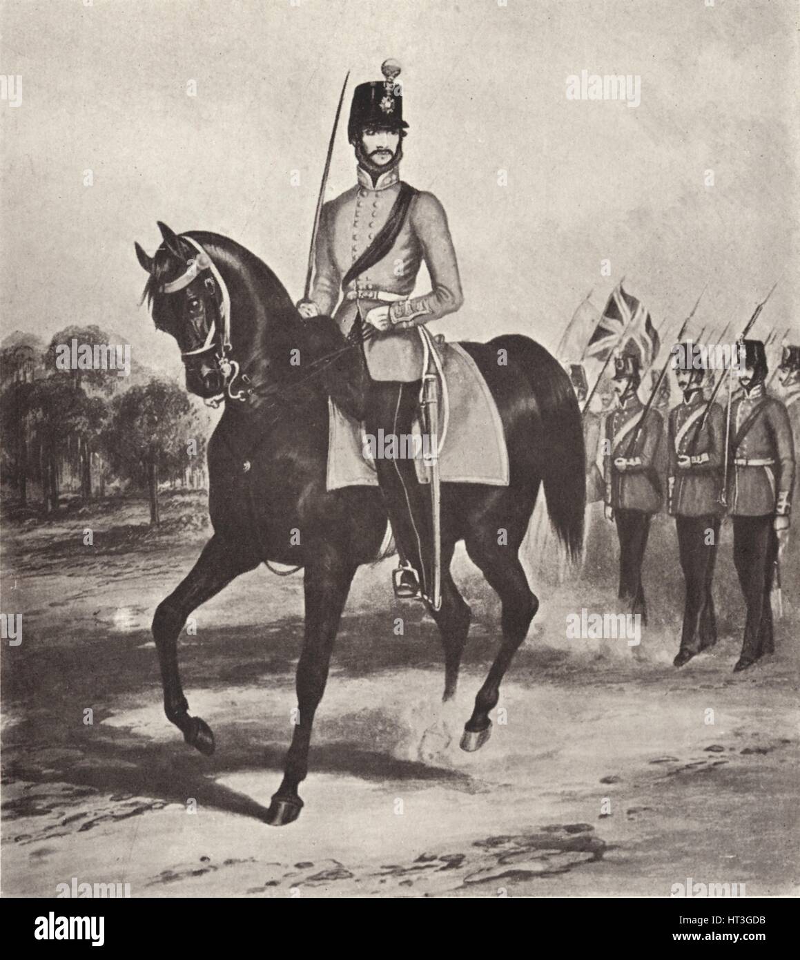 '33rd (1st Yorkshire West Riding) (Review Order)', 1855 (1909). Artist ...