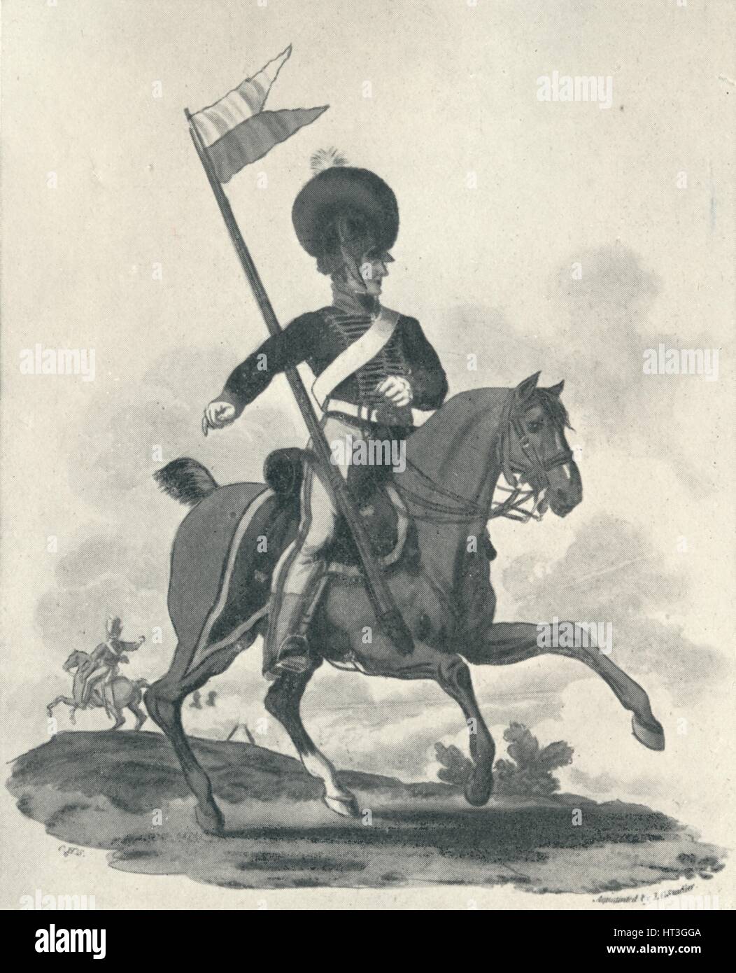 'Royal Artillery Mounted Rockett Corps', 1812-1815 (1909). Artist ...