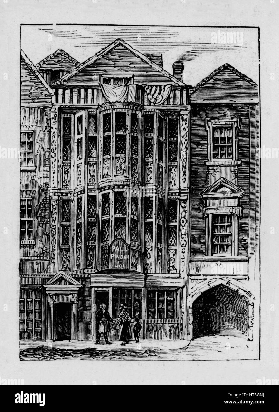 'Sir Paul Pindar's House', 1890. Artist: Unknown Stock Photo - Alamy