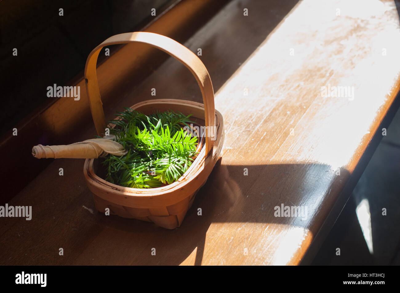 Aspersorium in Holy Water Stock Photo - Alamy