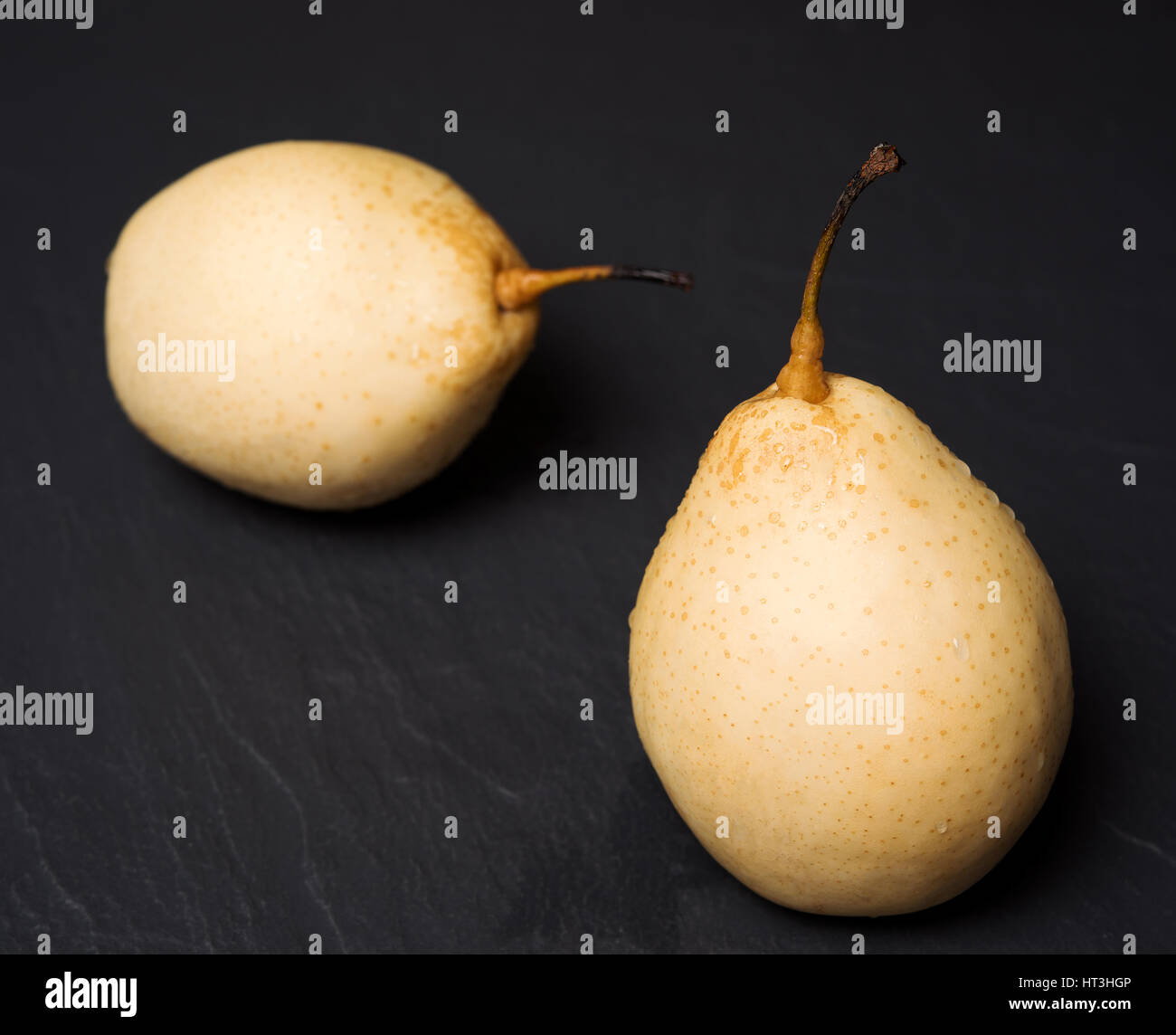 juicy yellow pear Stock Photo - Alamy