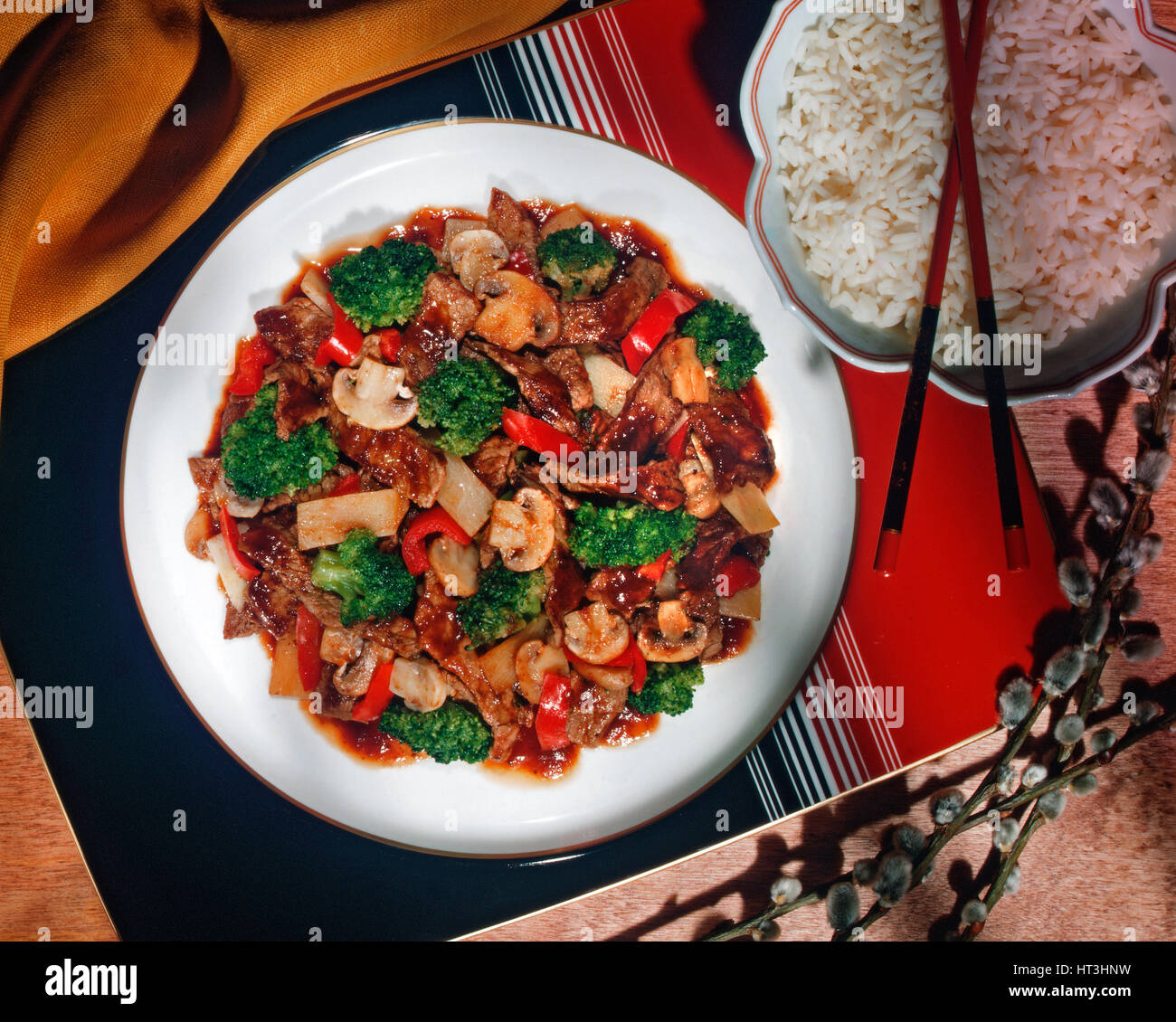 Asian vegetable stir fry hi-res stock photography and images - Alamy