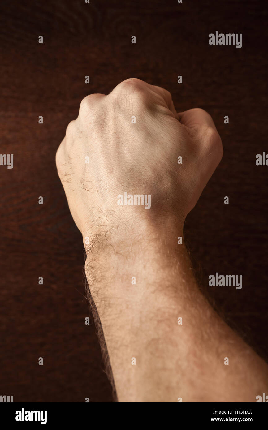 Male fist close up hi-res stock photography and images - Alamy