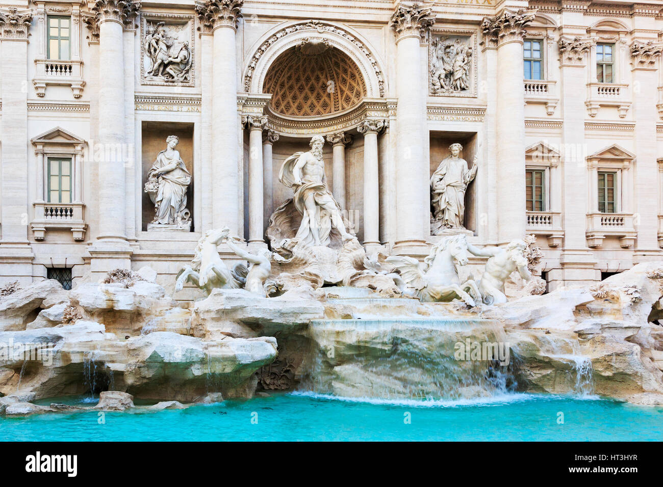 Trevi Fountain, Rome, italy Stock Photo - Alamy