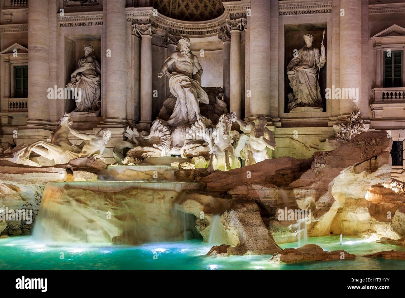 Trevi Fountain, Rome, italy Stock Photo - Alamy
