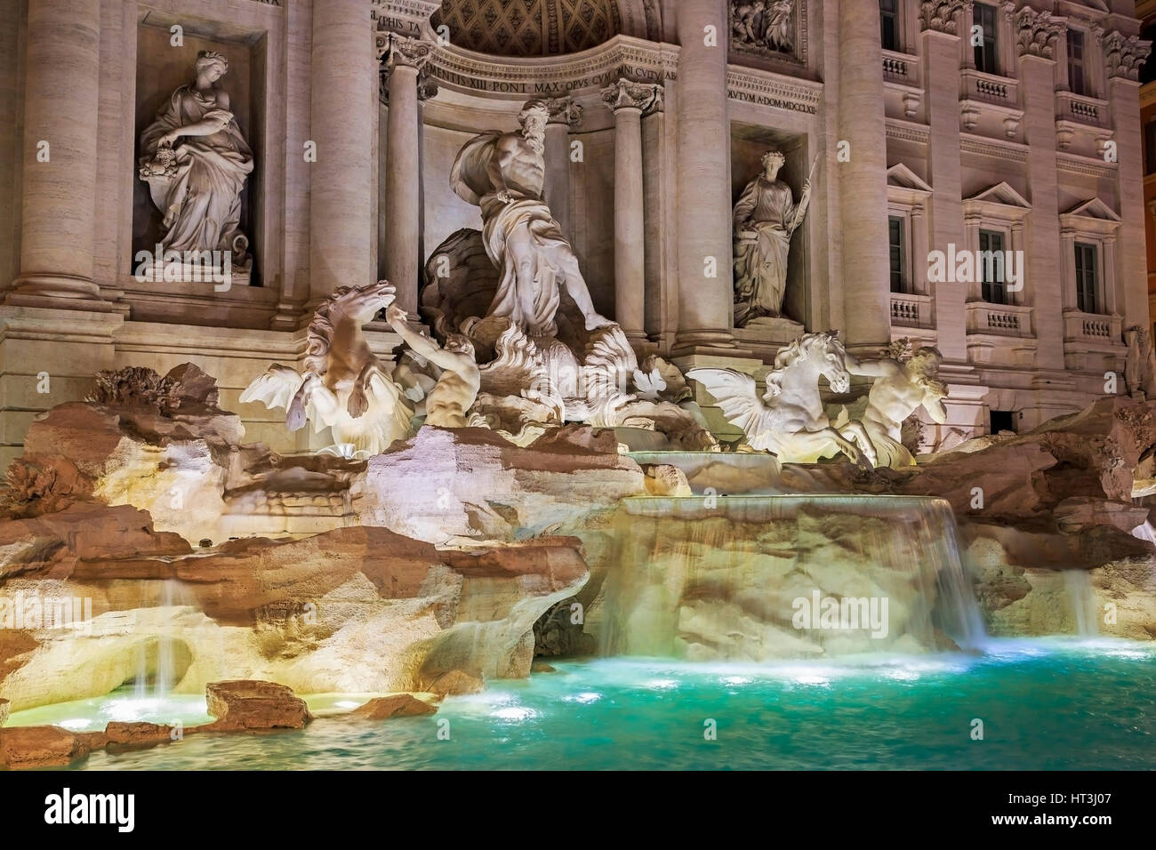 Trevi Fountain, Rome, italy Stock Photo - Alamy