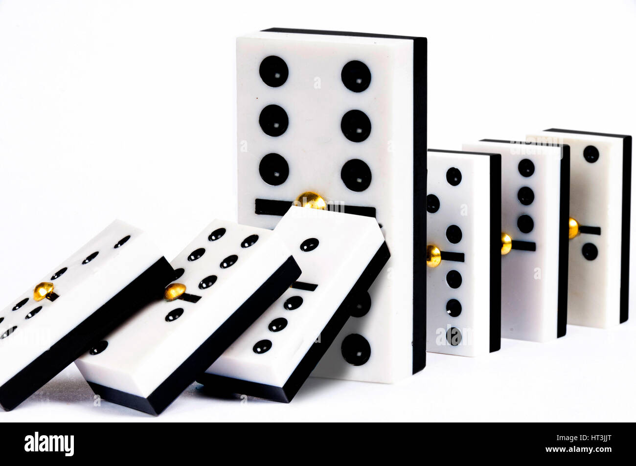 Domino tiles falling hi-res stock photography and images - Alamy