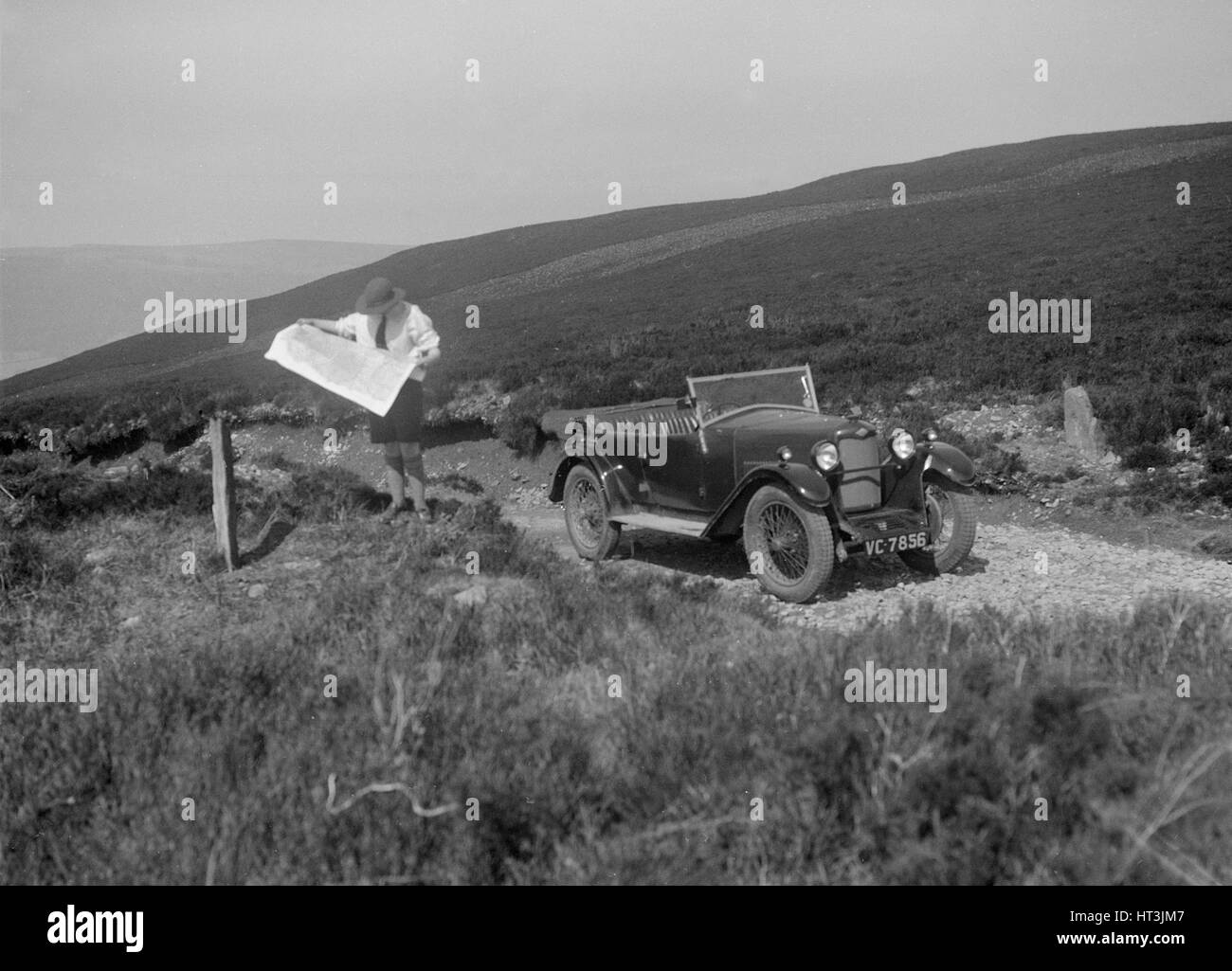 1930s road map hi-res stock photography and images - Alamy
