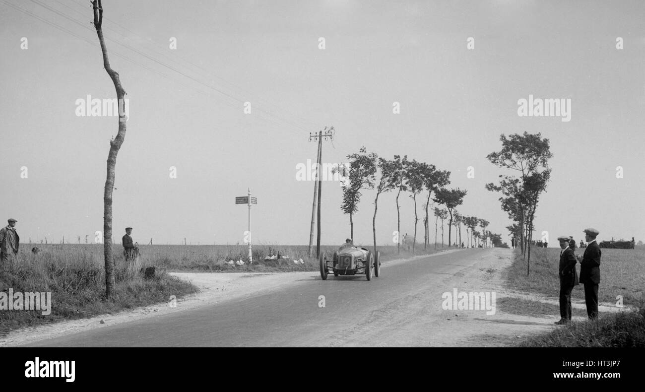 Delage of Malcolm Campbell, winner of the Grand Prix de Boulogne ...