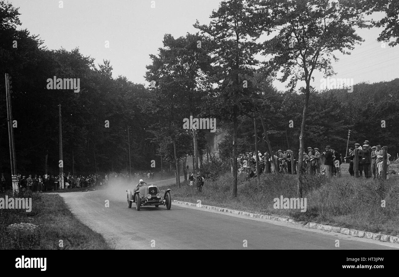 Unidentified car near La Capelle, Boulogne Motor Week, France, 1928 ...