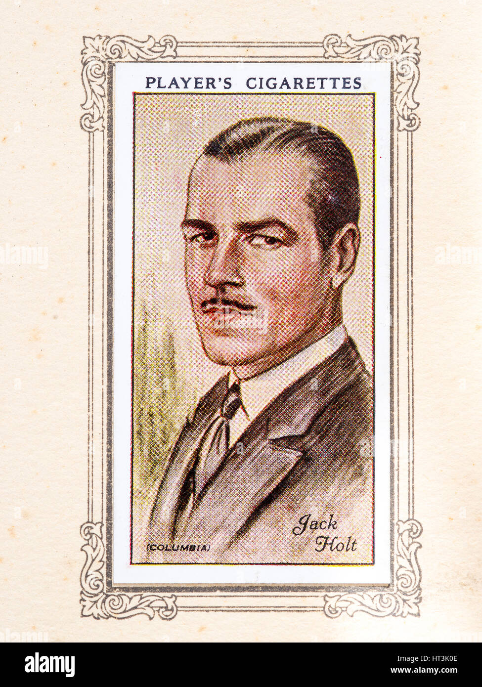 Jack Holt, 1934. Artist: Unknown Stock Photo - Alamy