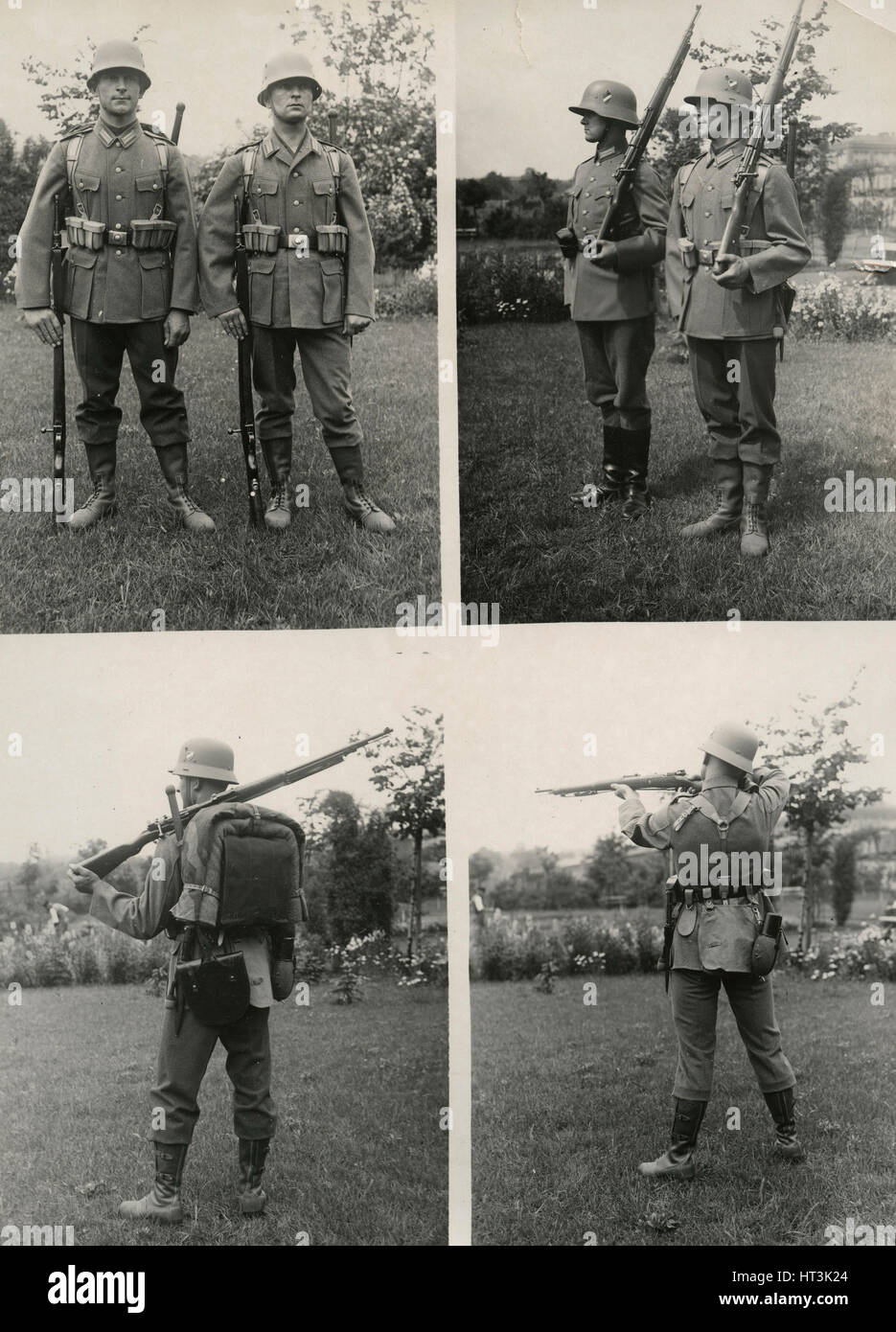 New field uniforms for the German army, 1934. Artist: Unknown Stock ...