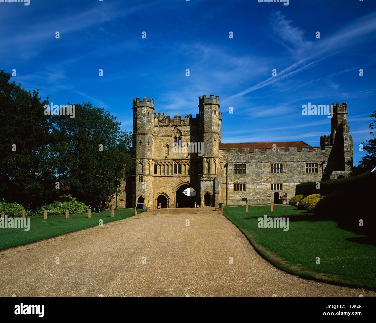 Battle Abbey, c1990-2010. Artist: Pat Payne Stock Photo - Alamy