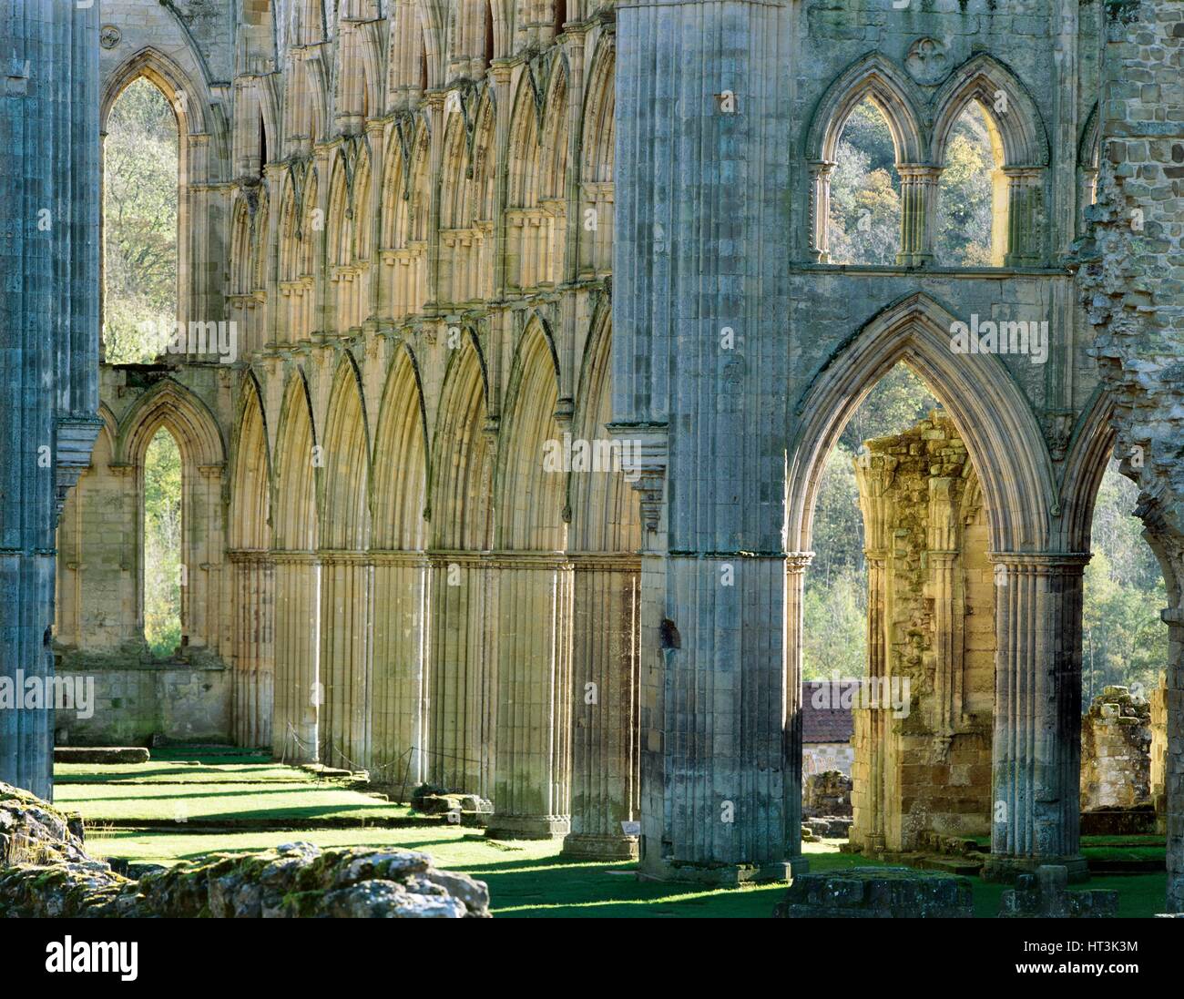 Rievaulx Abbey, c1990-2010. Artist: Joe Cornish Stock Photo - Alamy