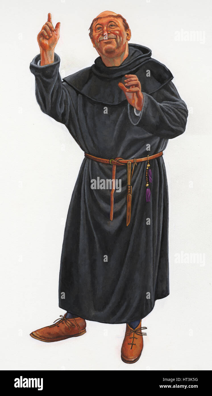 Benedictine monks drawing hi-res stock photography and images - Alamy