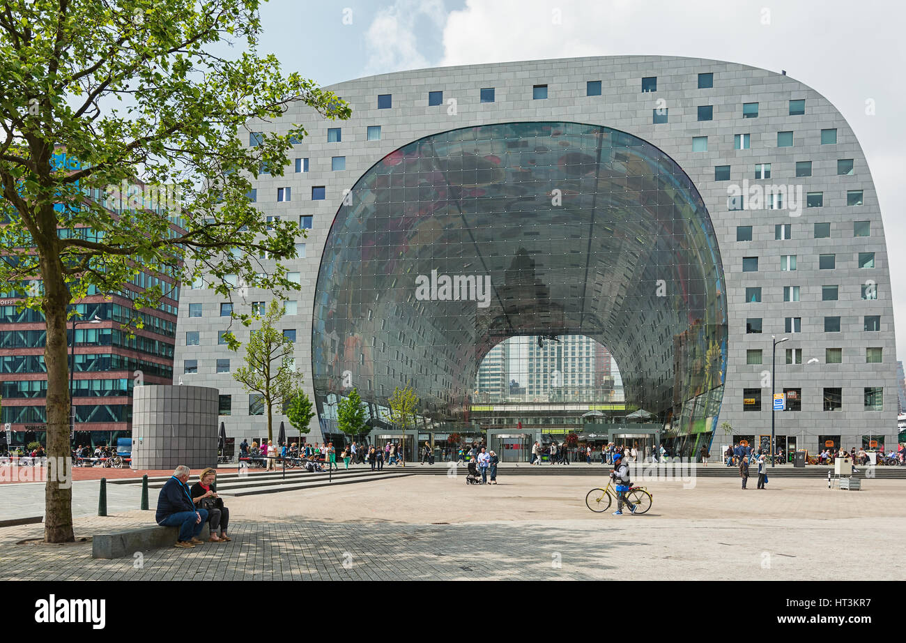 Rotterdam market hall hi-res stock photography and images - Alamy