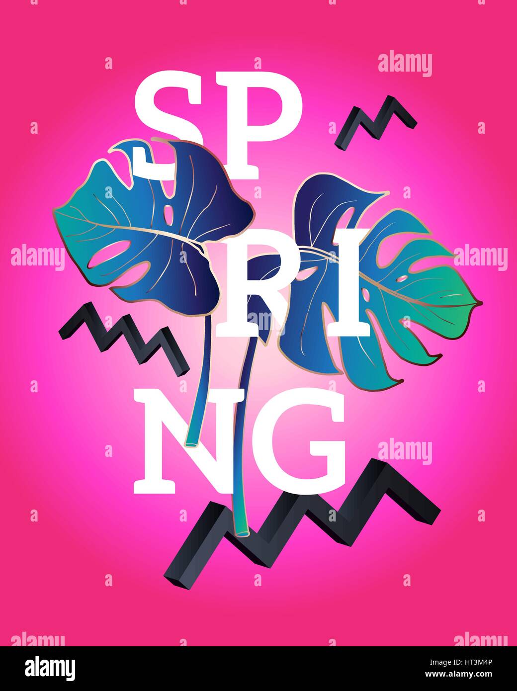 70's poster pop Stock Vector Images - Alamy