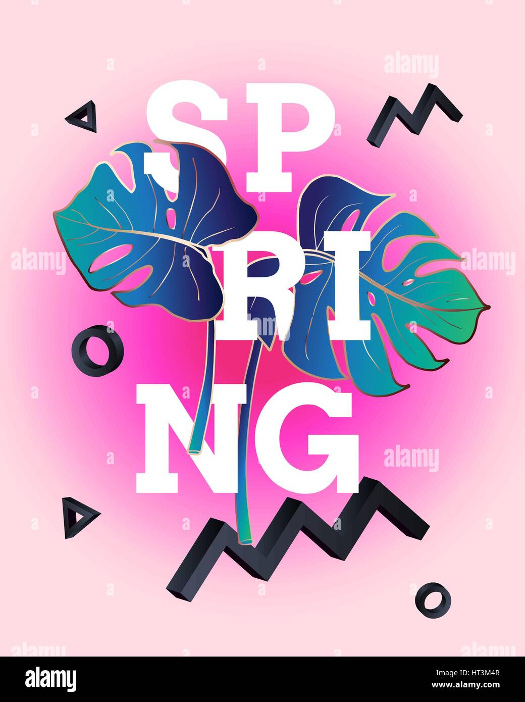 Memphis style concept Stock Vector Images - Alamy