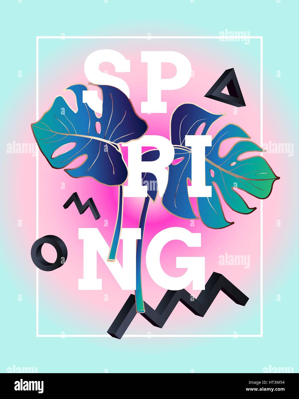 70's poster pop Stock Vector Images - Alamy