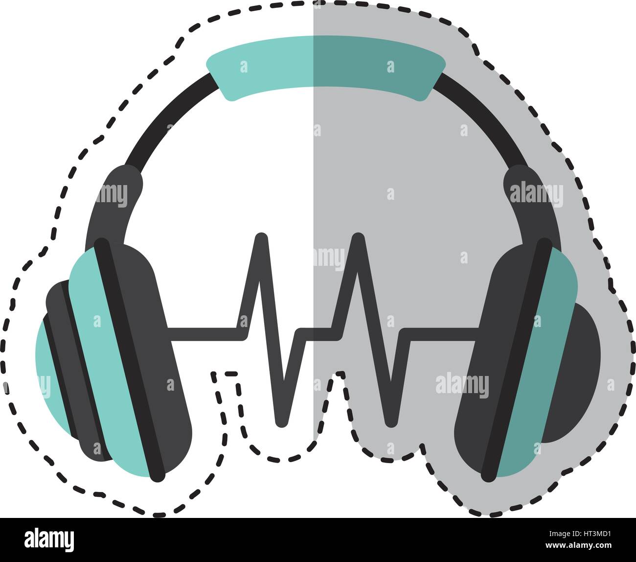 headset audio device icon Stock Vector Image & Art - Alamy