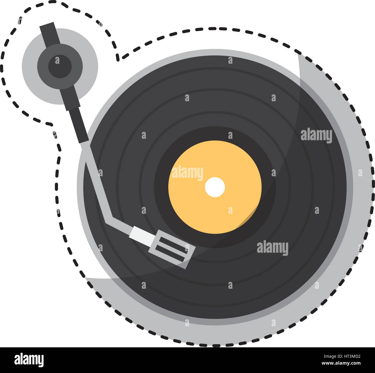 Lp listen Stock Vector Images - Alamy