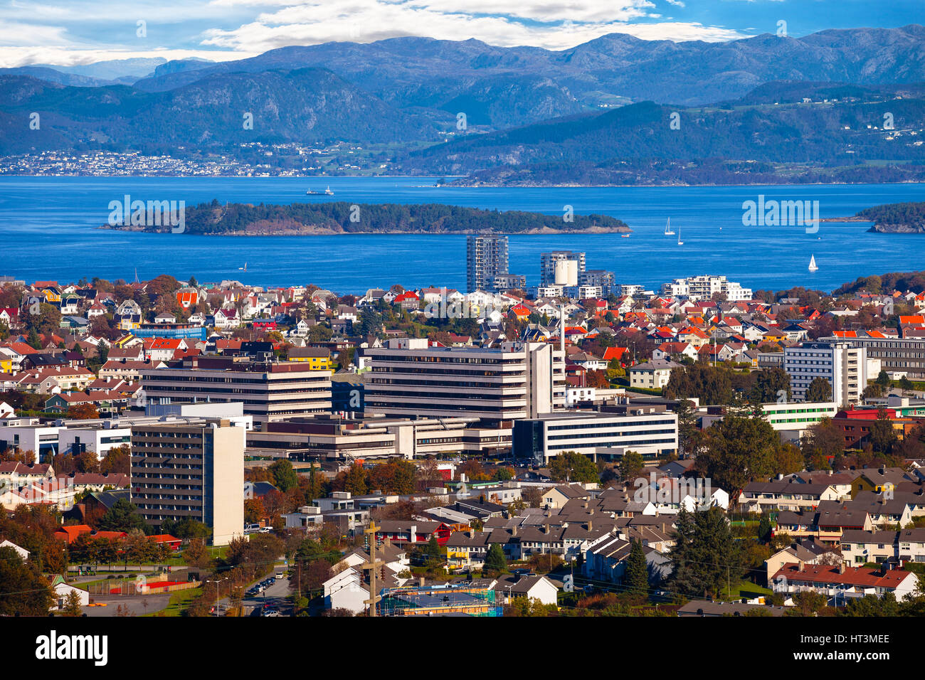 Norway stavanger aerial view hi-res stock photography and images - Alamy