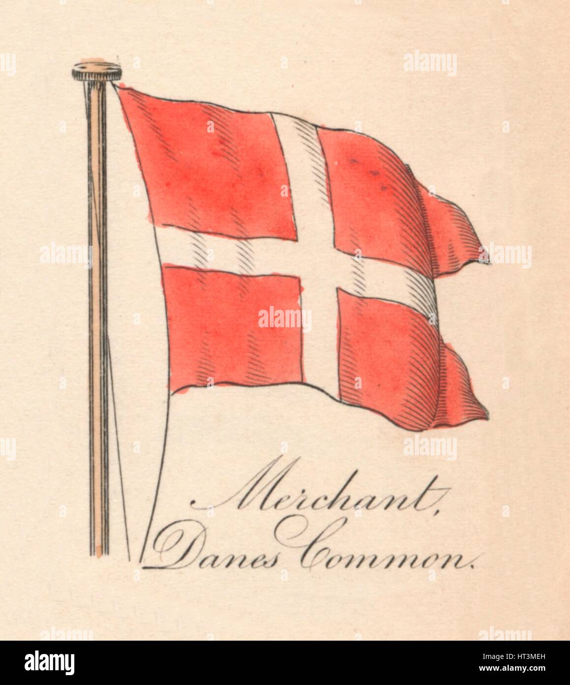 Flag of the danes flag hi-res stock photography and images - Alamy