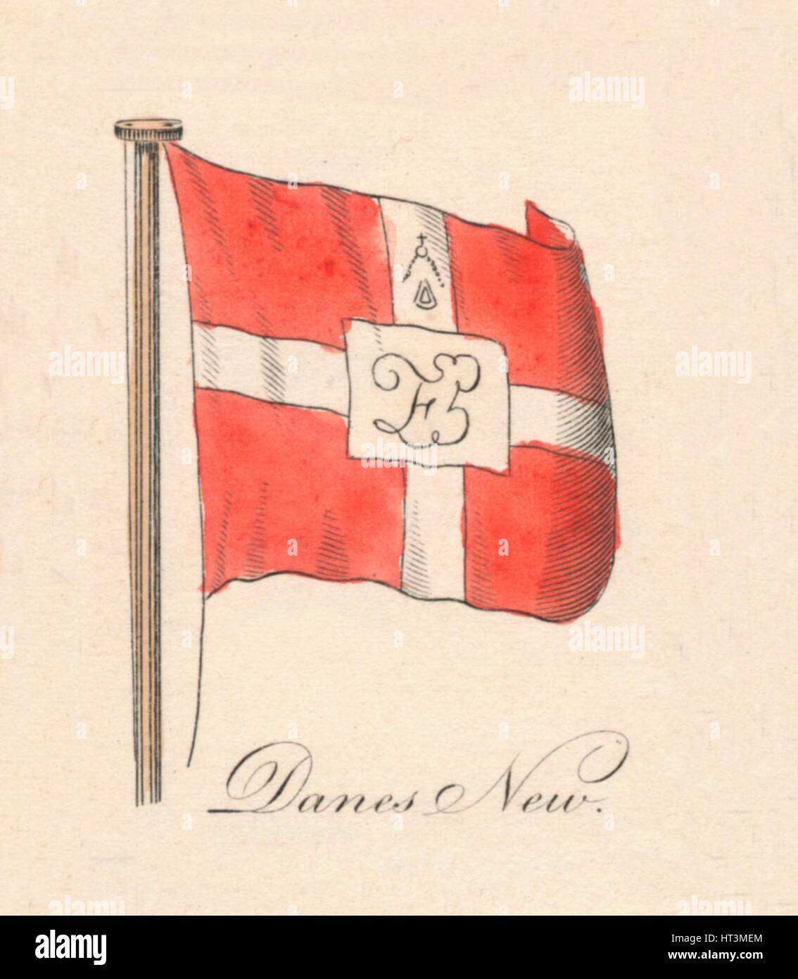 Flag of the danes flag hi-res stock photography and images - Alamy