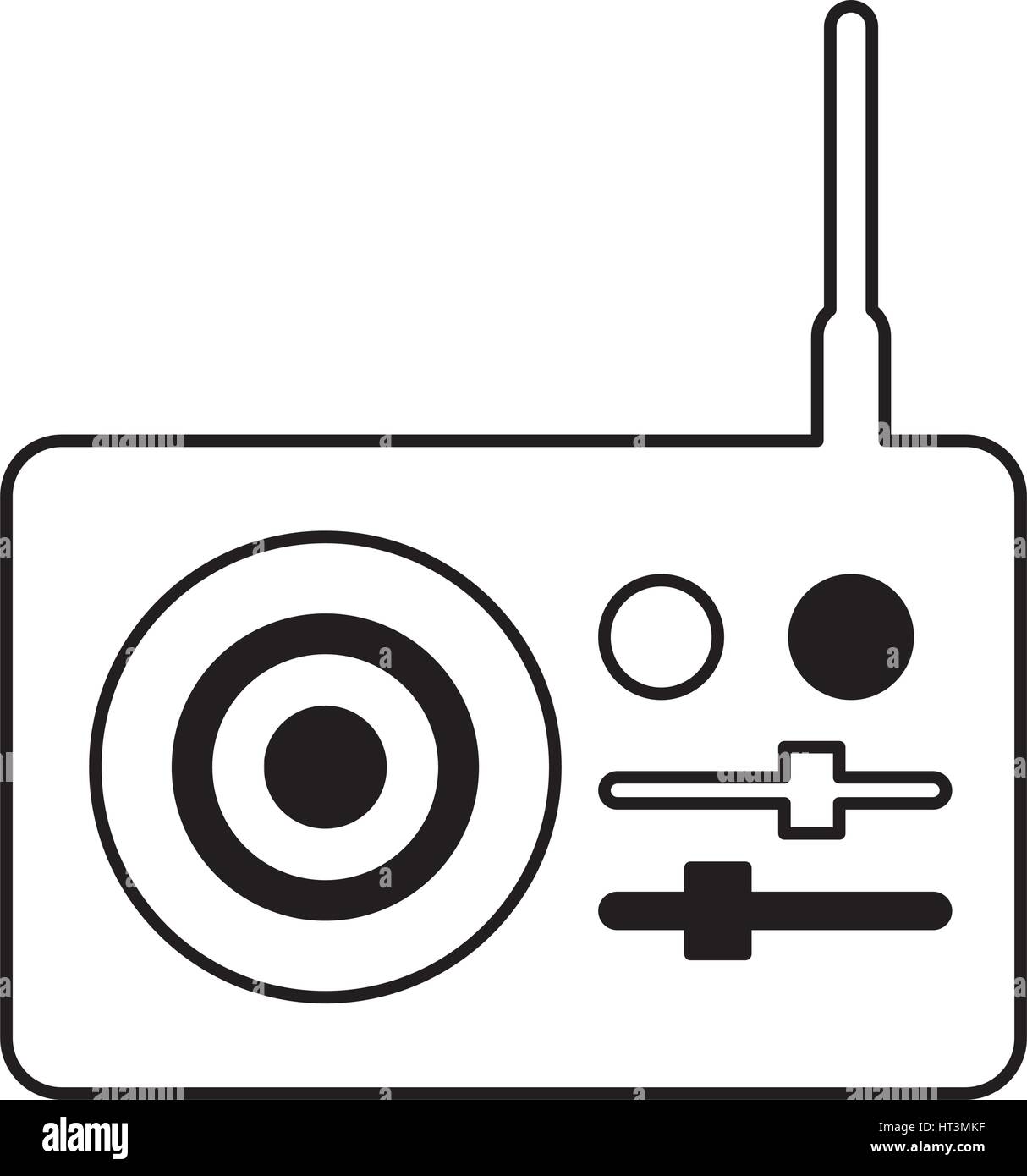 radio sound device icon Stock Vector Image & Art - Alamy