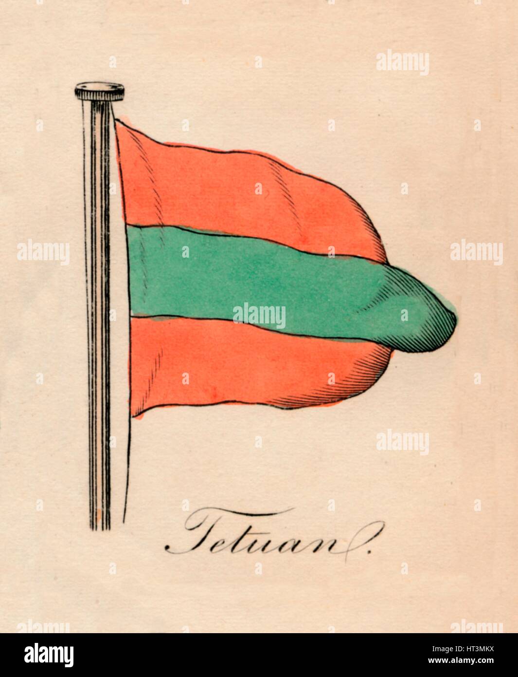 Moroccan navy flag hi-res stock photography and images - Alamy