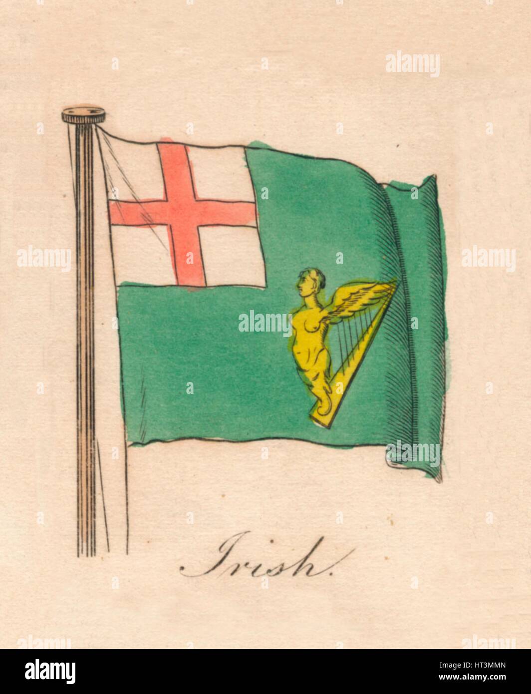 Irish navy flag hi-res stock photography and images - Alamy
