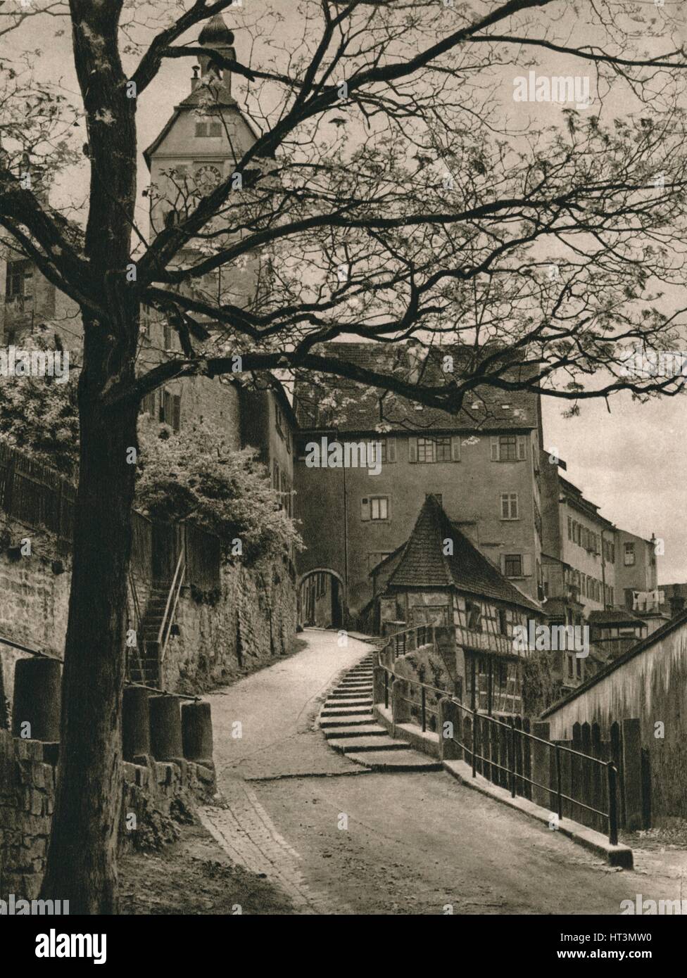 'Schwabisch-Hall. Badtor - Josephsturm', 1931. Artist: Kurt Hielscher ...