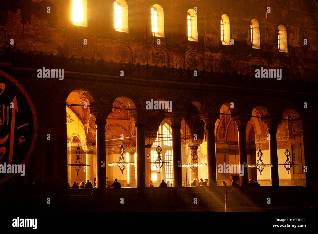 Hagia sophia interior beam hi-res stock photography and images - Alamy