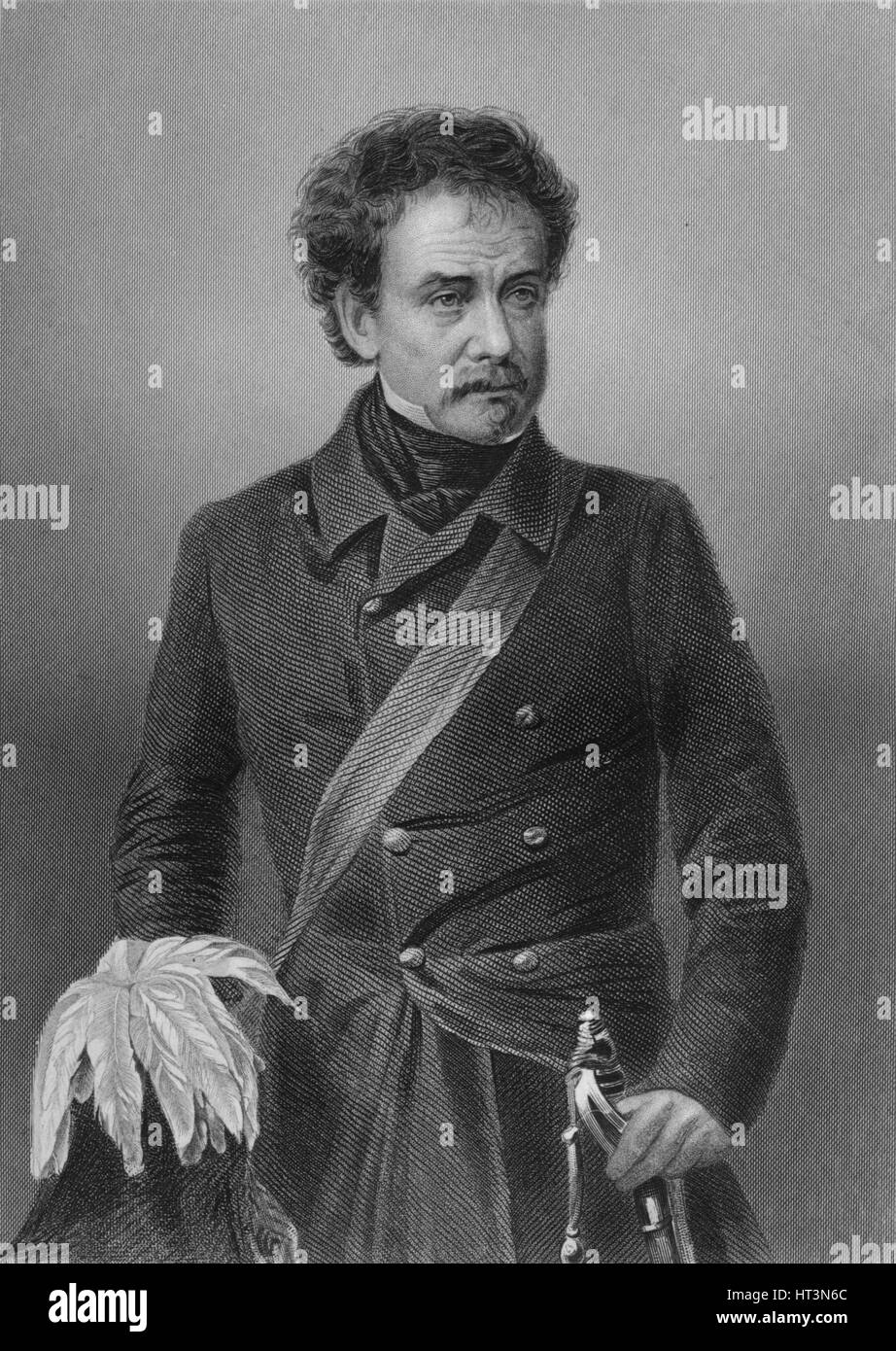 'Gen. Lord Clyde, G.C.B., Etc.', 1859. Artist: Thomas William Hunt ...