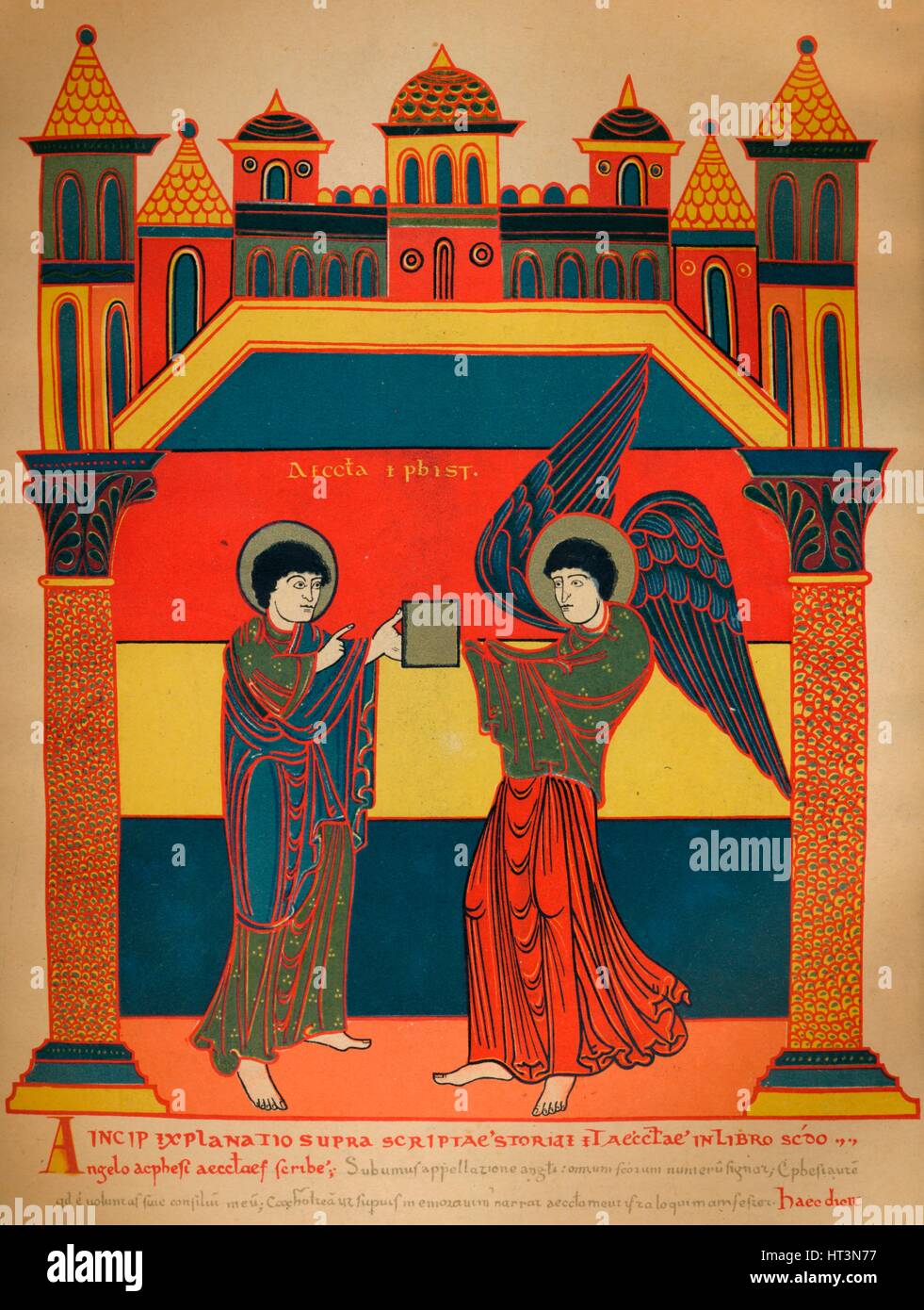 The Saint-Sever Beatus, also known as the Apocalypse of Saint-Sever ...