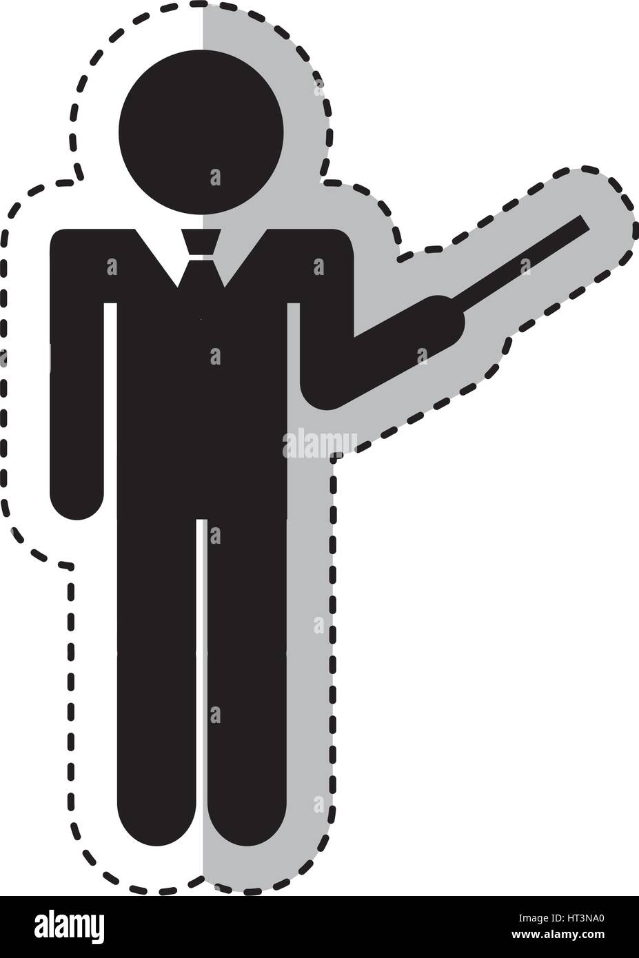 businessman figure silhouette icon Stock Vector Image & Art - Alamy