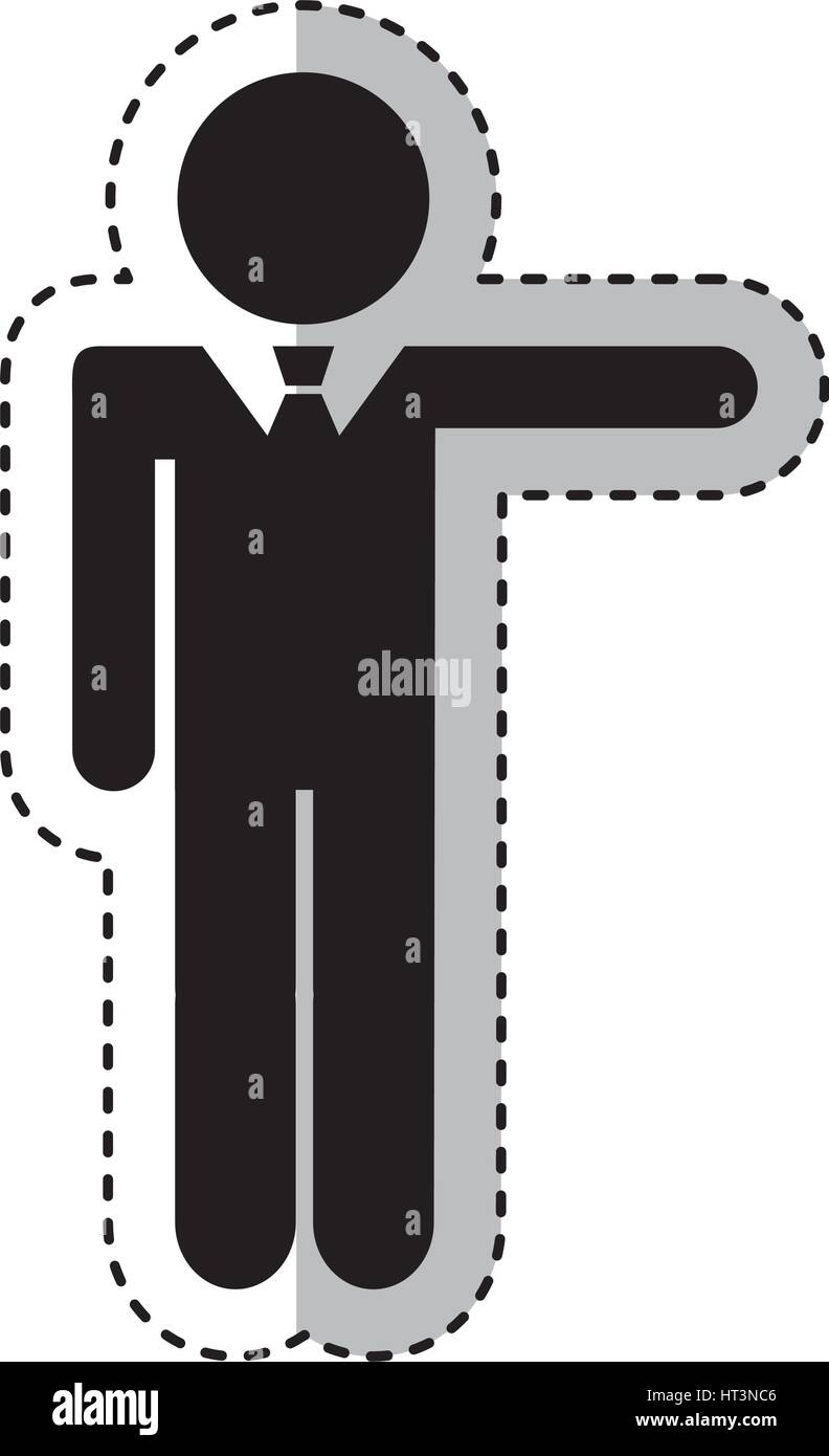 businessman figure silhouette icon Stock Vector Image & Art - Alamy