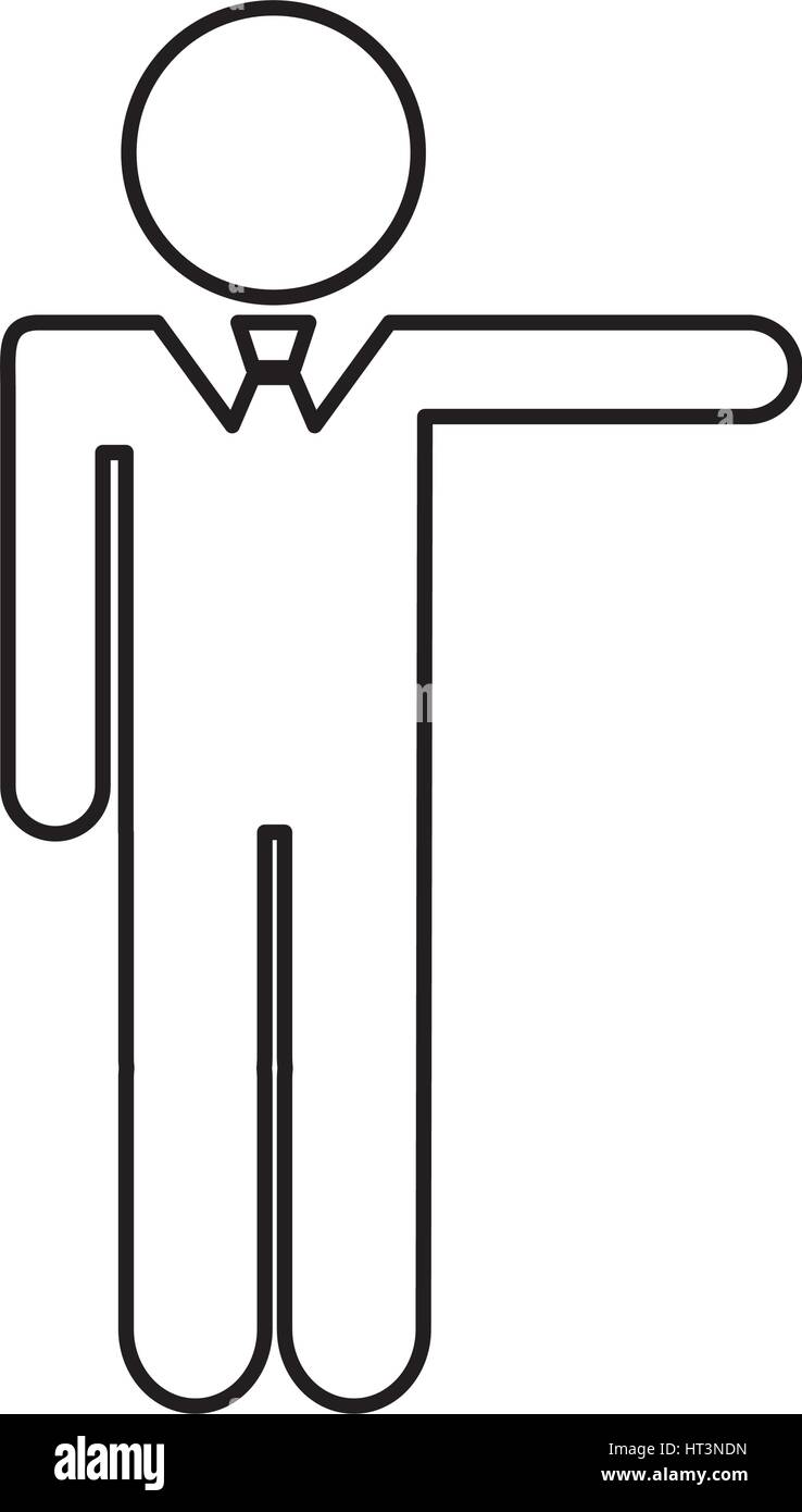 businessman figure silhouette icon Stock Vector Image & Art - Alamy