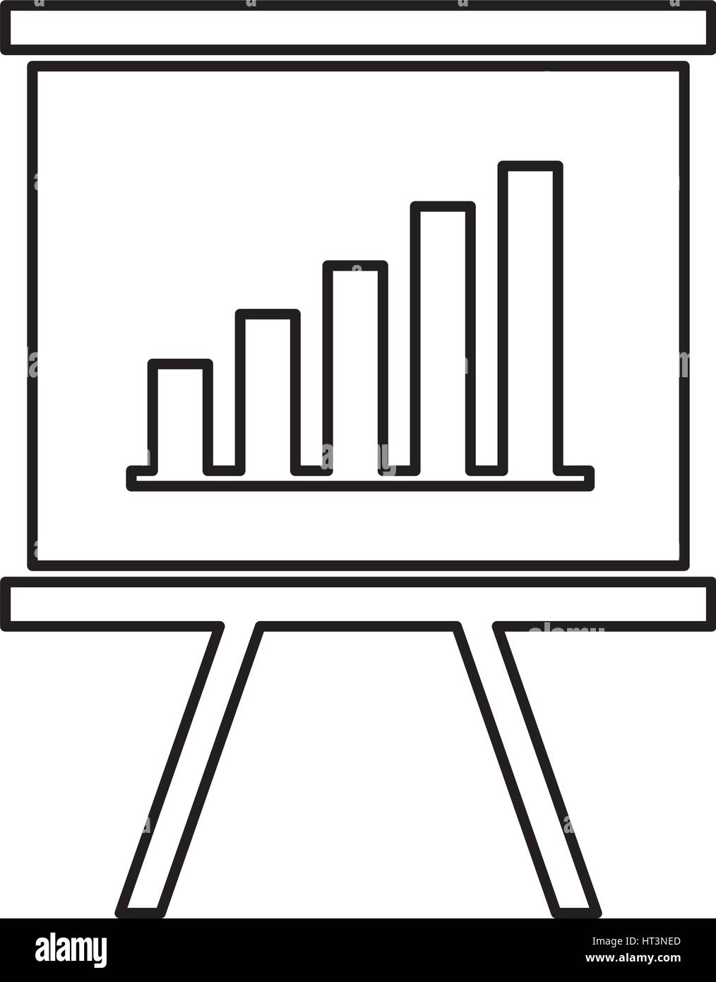 paper board training isolated icon Stock Vector Image & Art - Alamy